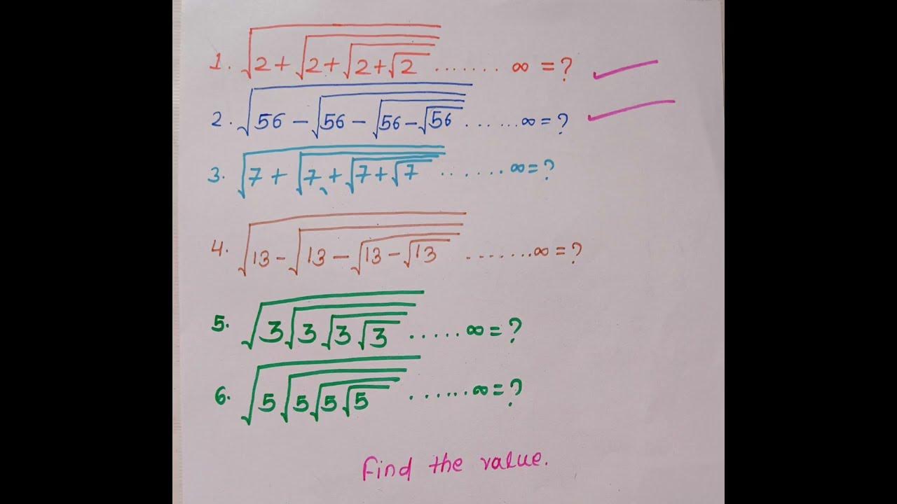 Algebra short tricks ||Square Root & Cube Roots Questions Tricks ||Simplification tricks - YouTube