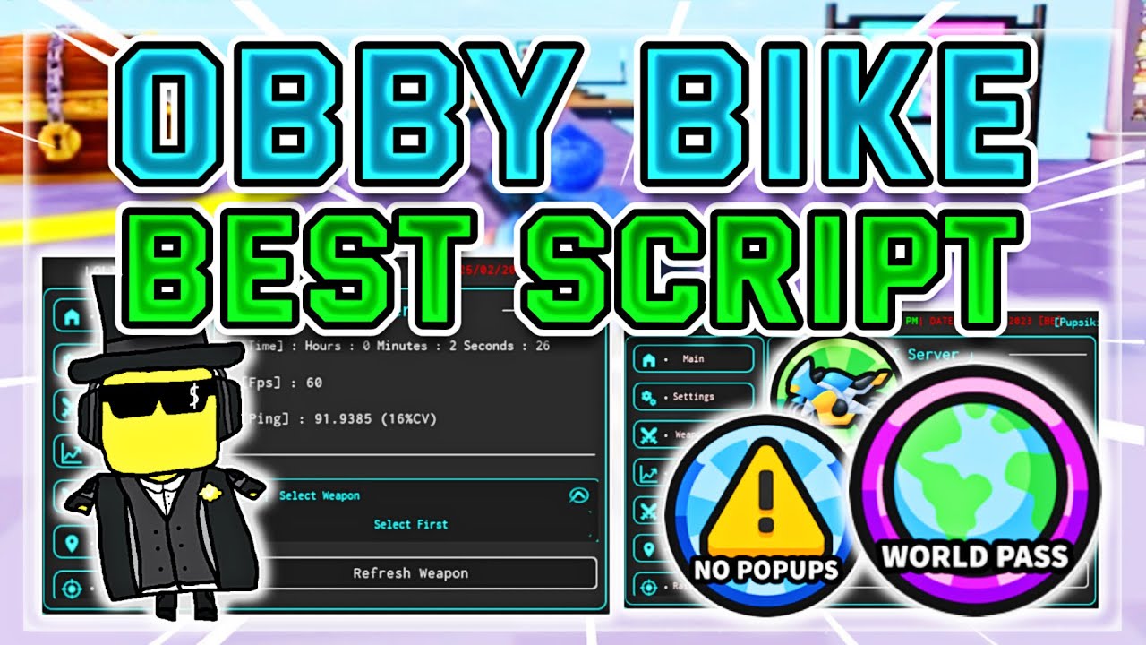 [Updated] Roblox Obby But You're on a Bike Script 🚲 (Pastebin) - YouTube