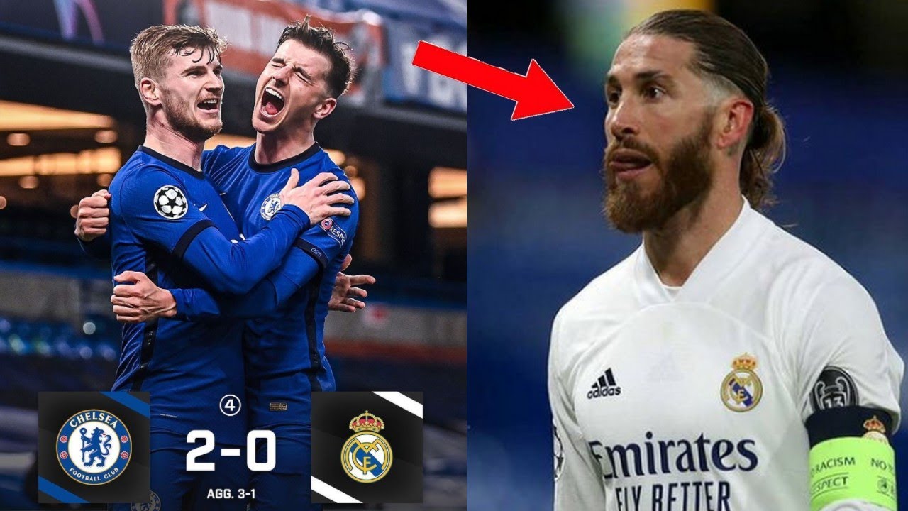SERGIO RAMOS ET LE REAL ÉLIMINÉ DE LA CHAMPIONS LEAGUE ! ( CHELSEA VS ...