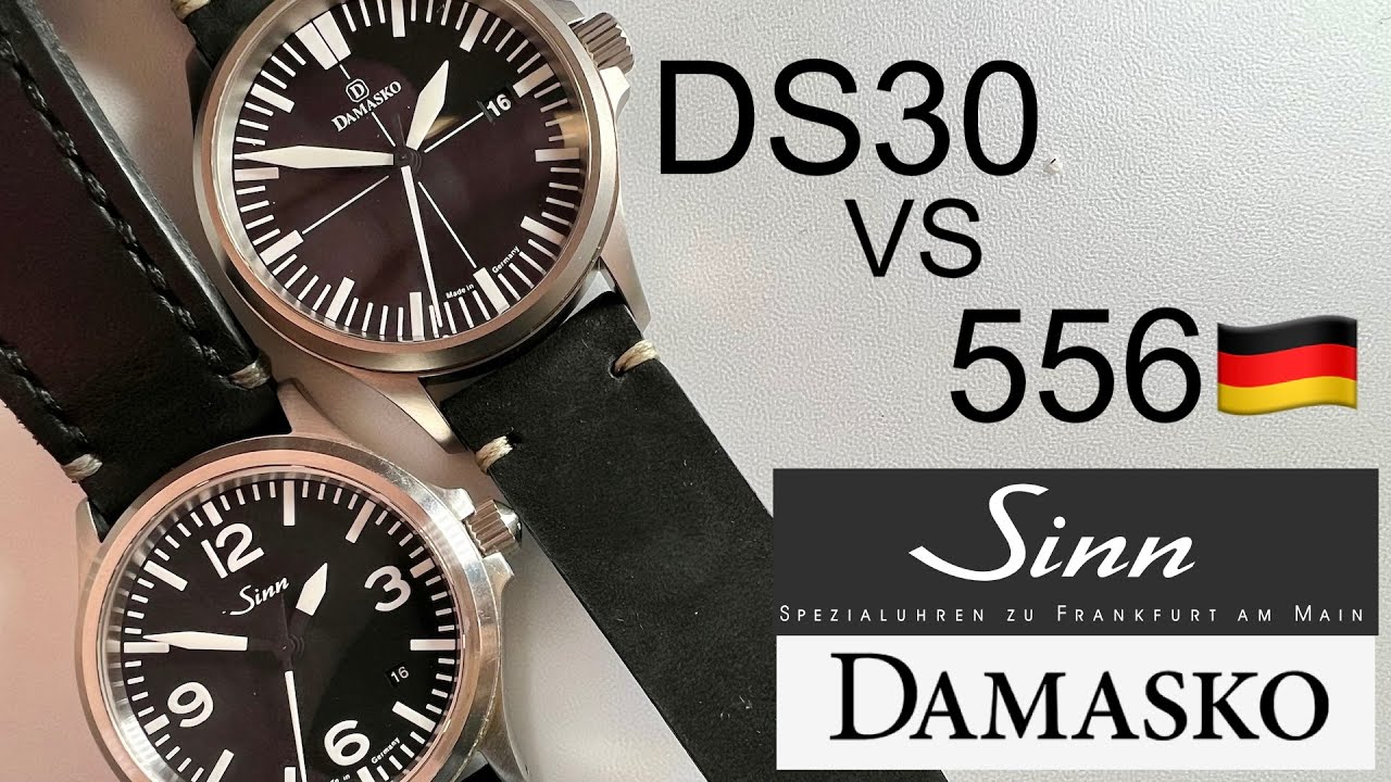 Sinn 556 Vs Damasko DS30 ????? - YouTube