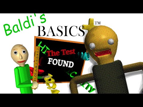The Test was found! Working Seed! | Baldi's Basics Plus V0.3.8 #5 - YouTube