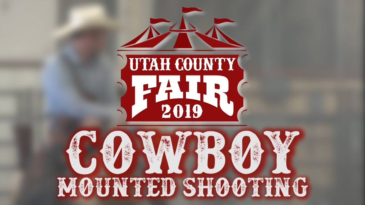 2019 County Fair - Cowboy Mounted Shooting - YouTube