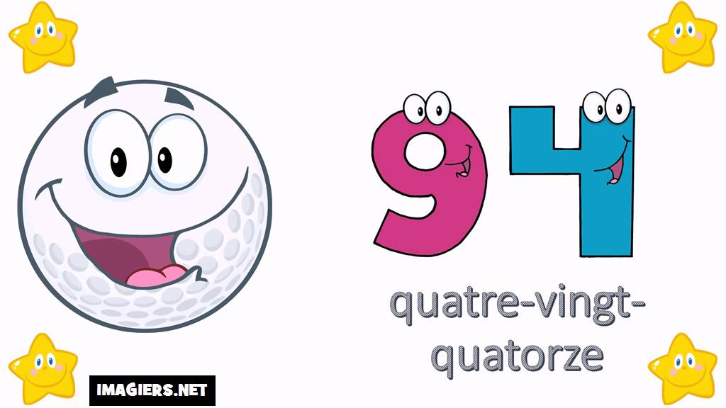 Learn French # Numbers From 90 To 100 - YouTube
