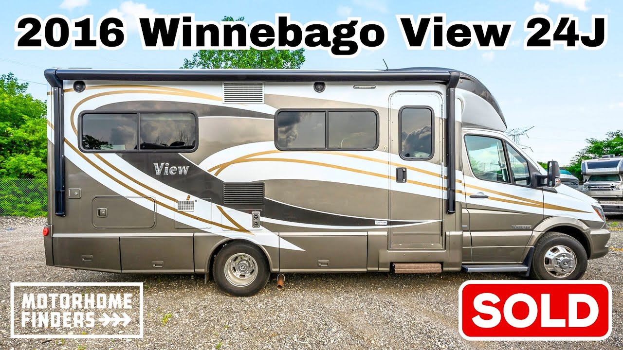 SOLD - 2016 Winnebago View 24J by Motorhome Finders - YouTube