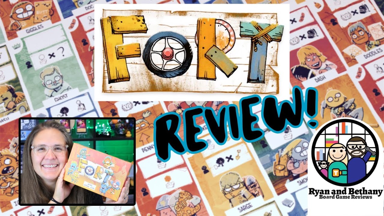 Fort Review! (A friendly deck building game) - YouTube