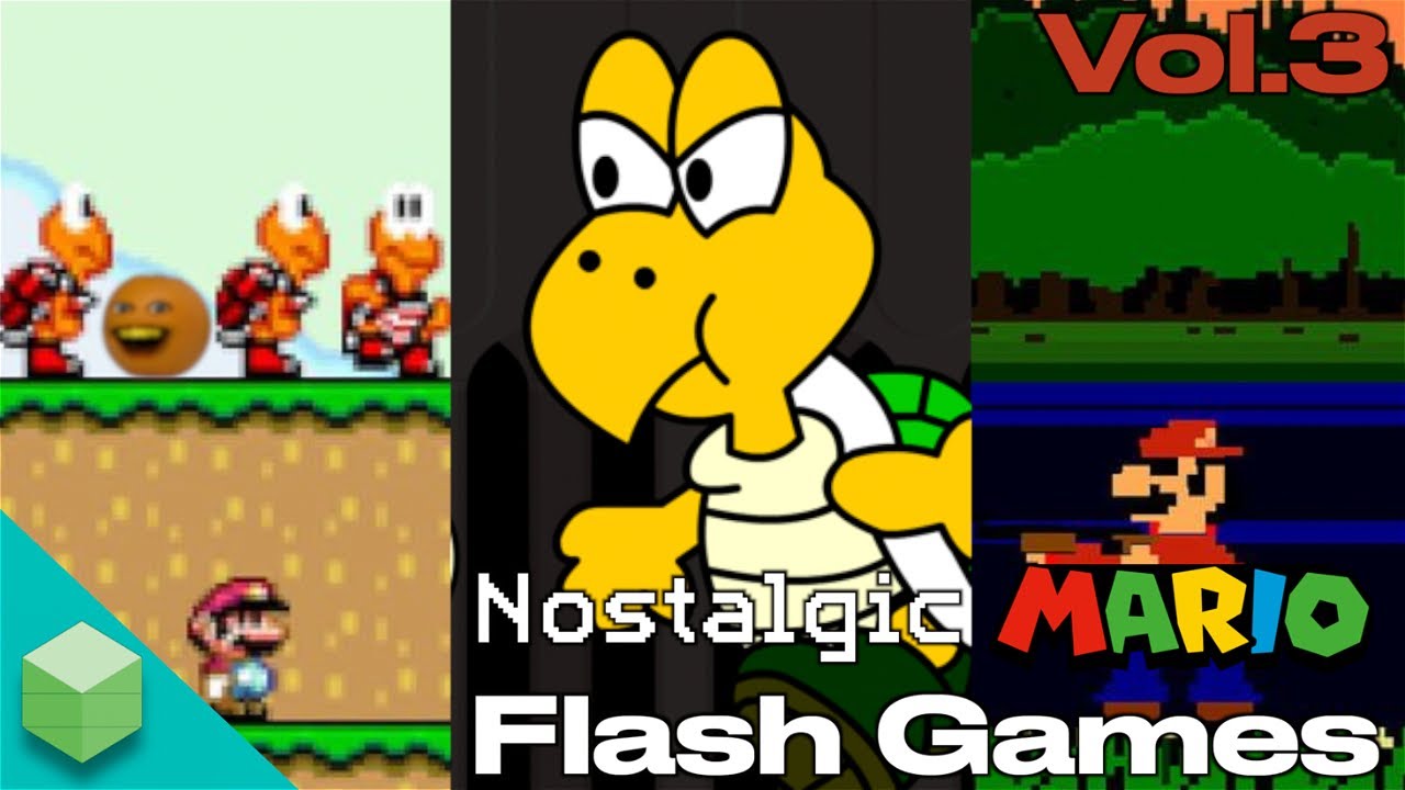 3 Nostalgic Mario Flash Games Vol.3 | Mario Fangames 19 - YouTube