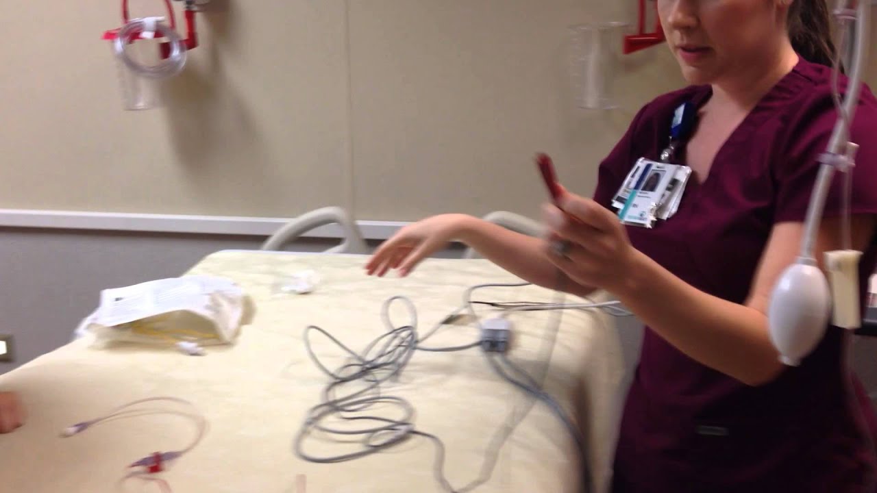 Swan Ganz Setup - YouTube