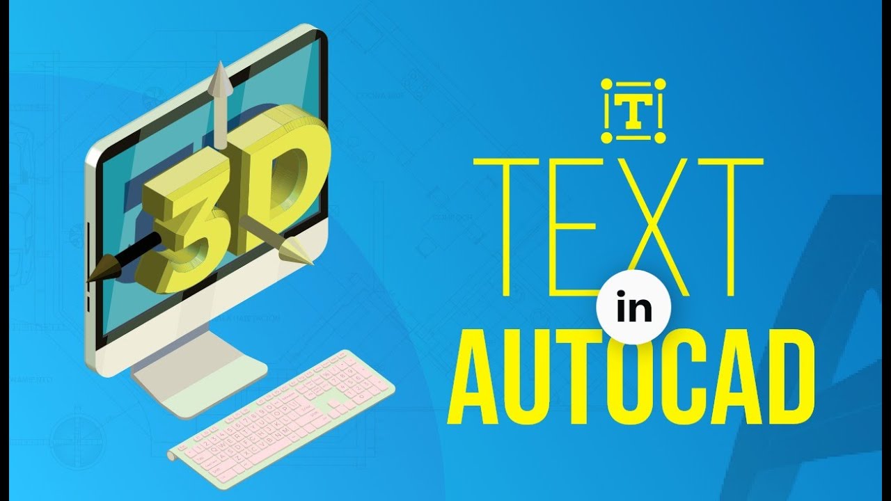 TEXT In AUTOCAD lesson 23 YouTube text-in-autocad-lesson-23-youtube