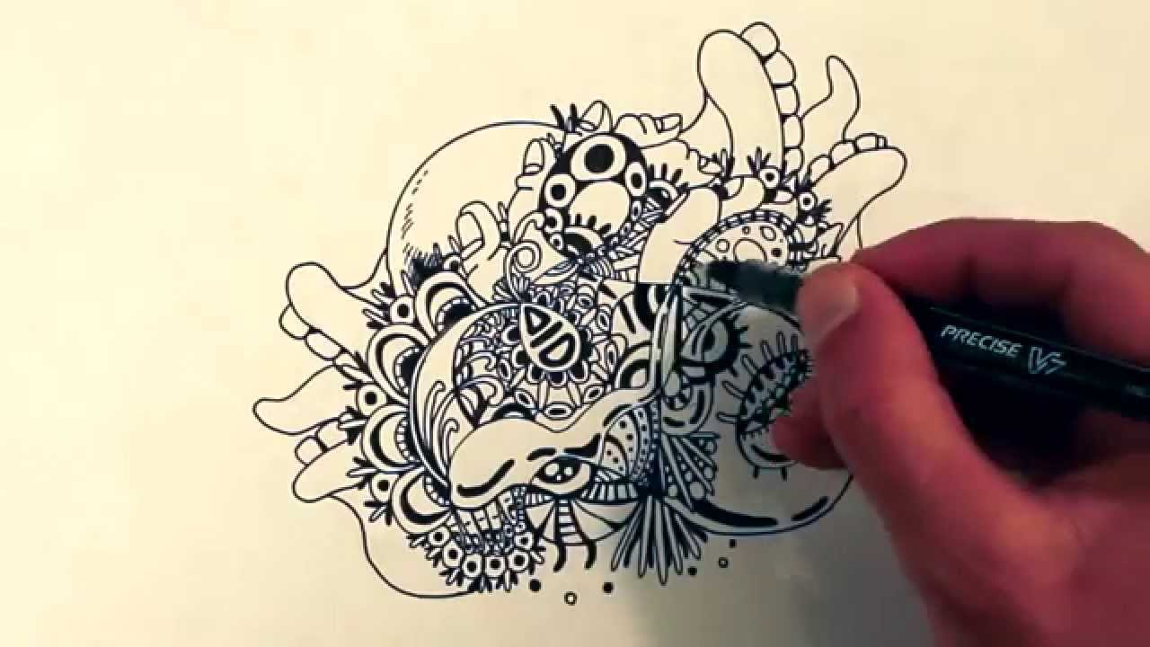 Drawing Alien Lips - YouTube