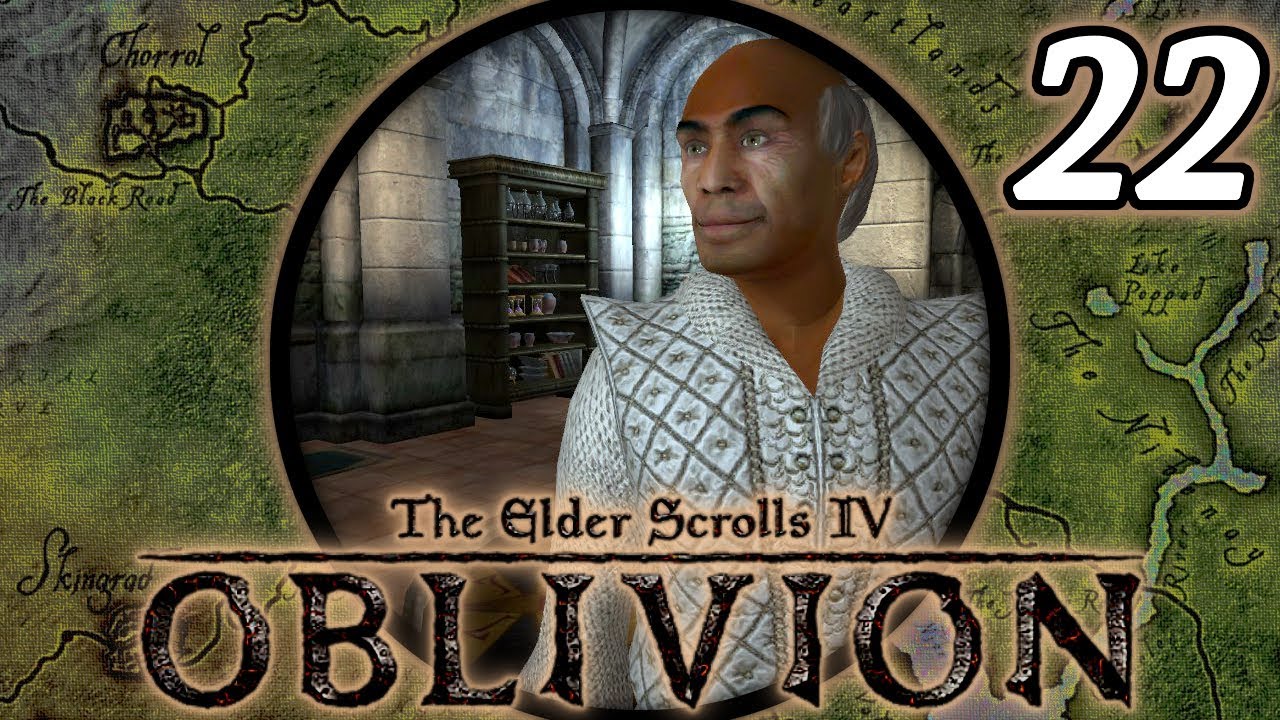 Oblivion #22 - We Try a Paralyze Spell - YouTube