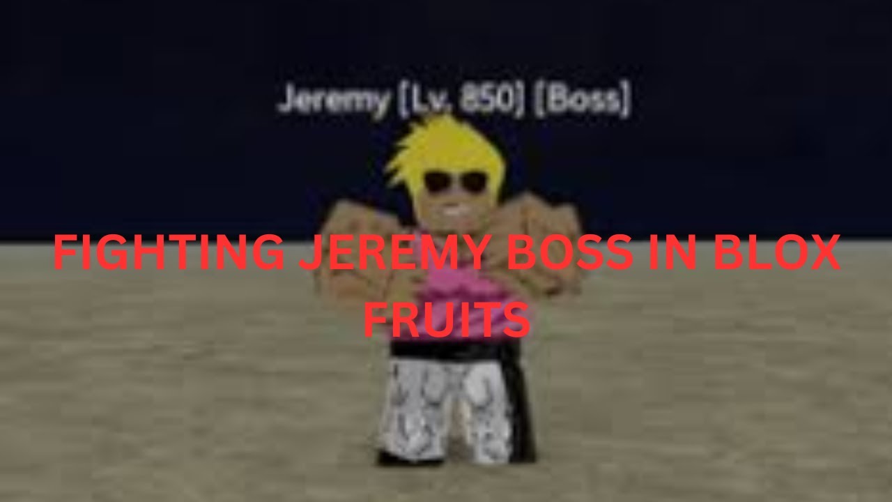 Blox Fruits Fighting Jeremy boss (Second sea) Ep.2 - YouTube