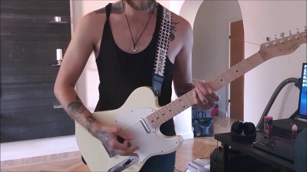 Ghost - Faith guitar cover with solos - YouTube