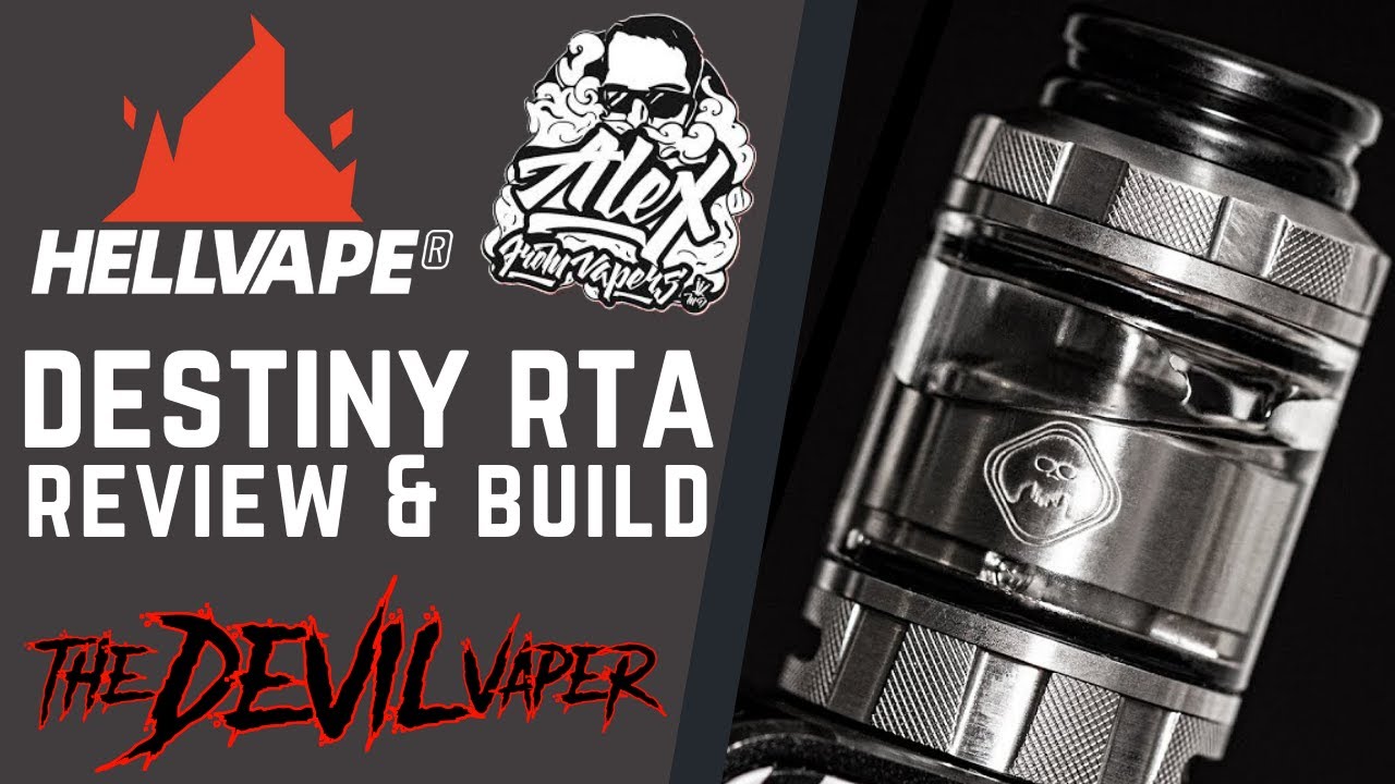 HELLVAPE Destiny RTA - Review & In Depth Build Tutorial - YouTube