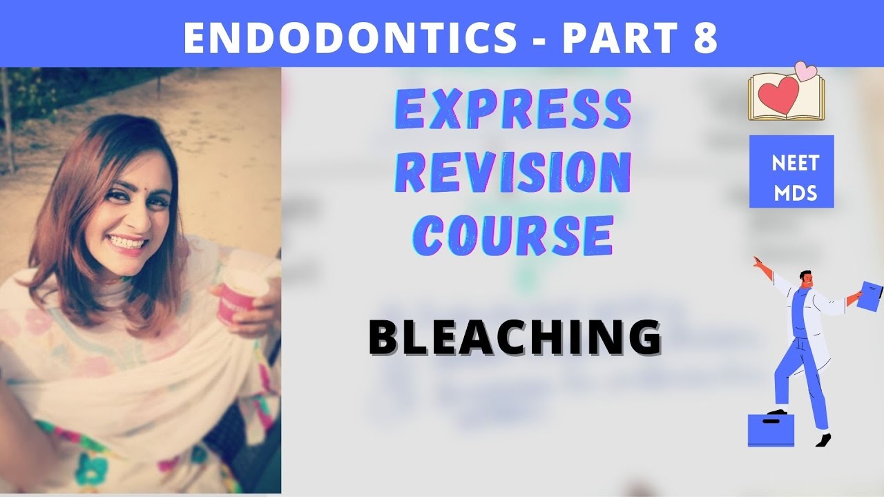 endodontics - bleaching of teeth - YouTube