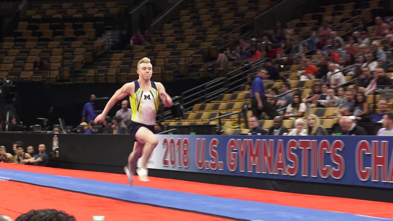 Cameron Bock - Vault – 2018 U.S. Gymnastics Championships – Senior Men ...
