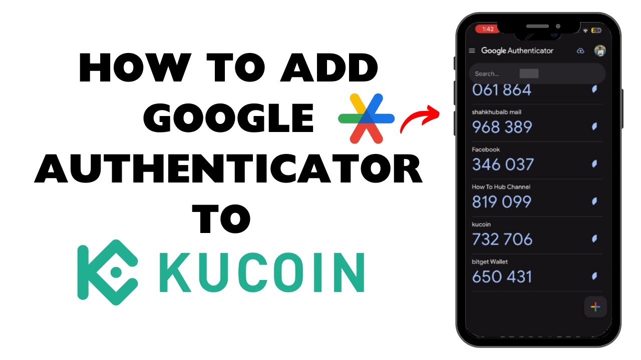 How To Add Google authenticator To Kucoin _ Full Guide - YouTube