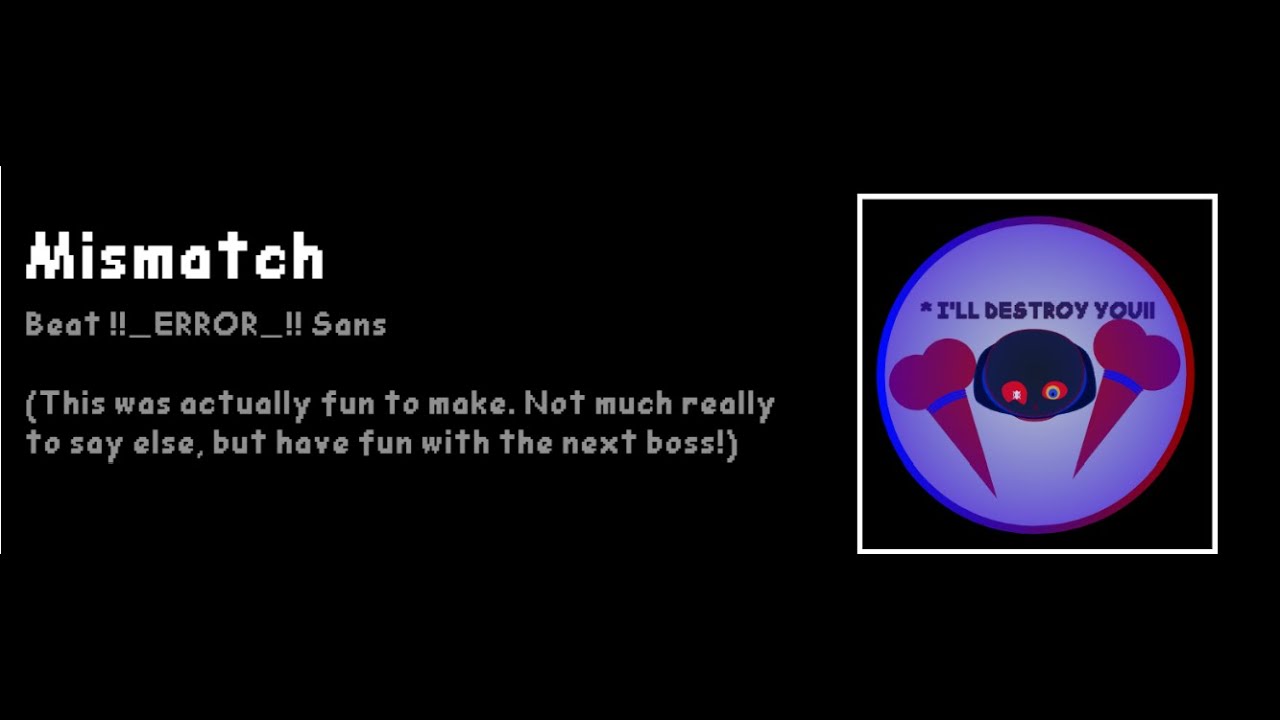 Error Sans Defeated || Soul Ops Retro Boss Rush || - YouTube