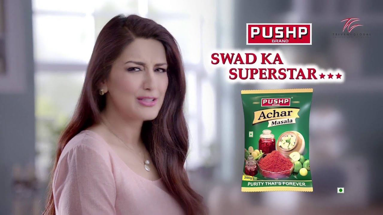 Pushp Achar Masala Starring Sonali Bendre Produced By Triveni Global ...