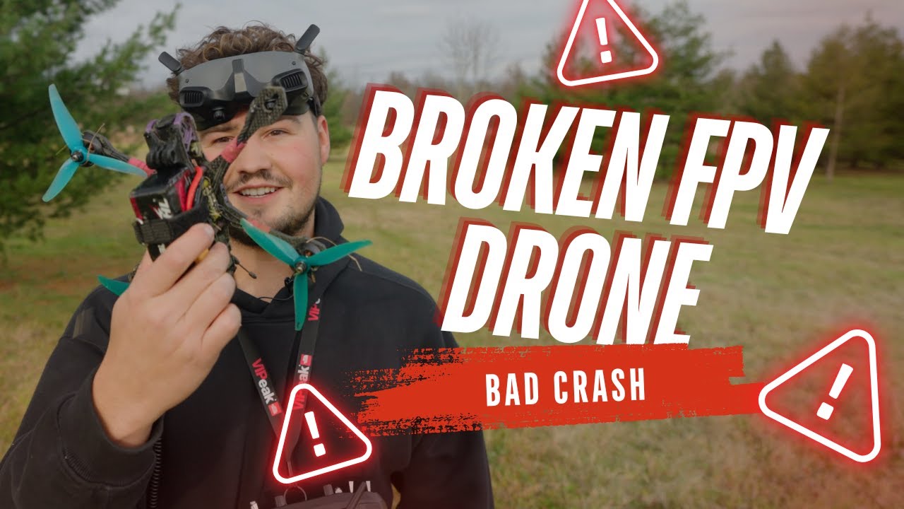 How I Broke My FPV Drone - YouTube