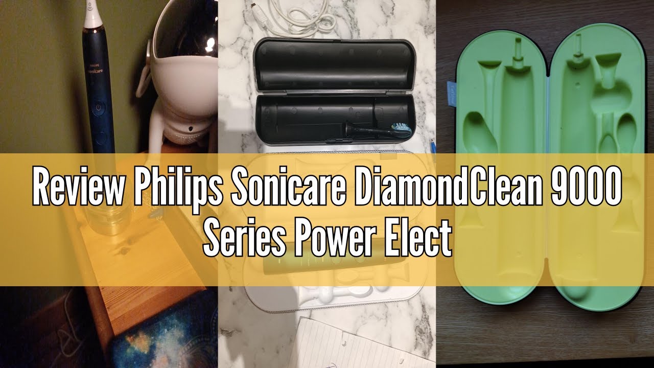 Review Philips Sonicare DiamondClean 9000 Series Power Electric ...
