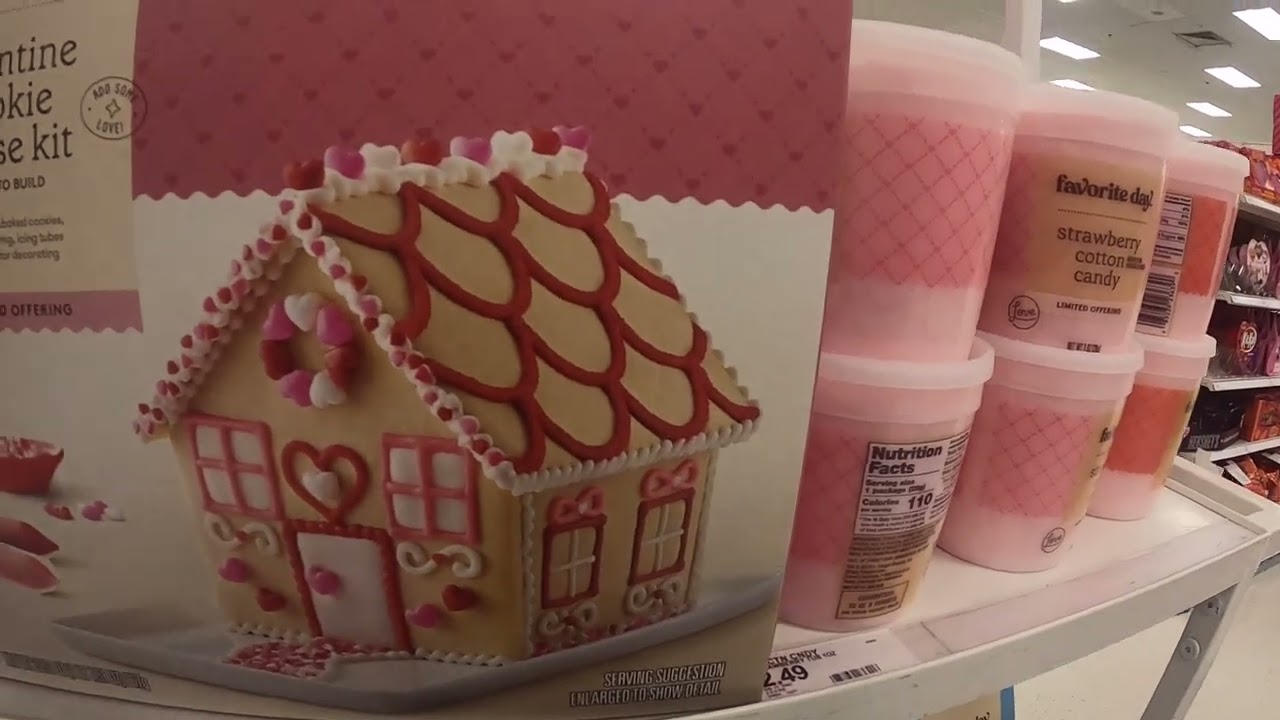 Valentine Cookie House Kit at Target - YouTube