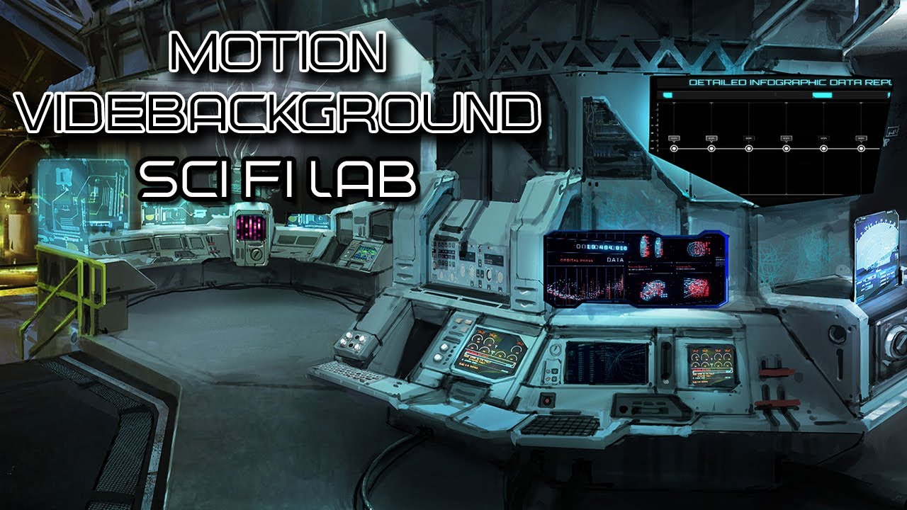 LAB SCI FI FREE VIDEO BACKGROUND MOTION EFFECTS - LABORATORIO MILITAR ...