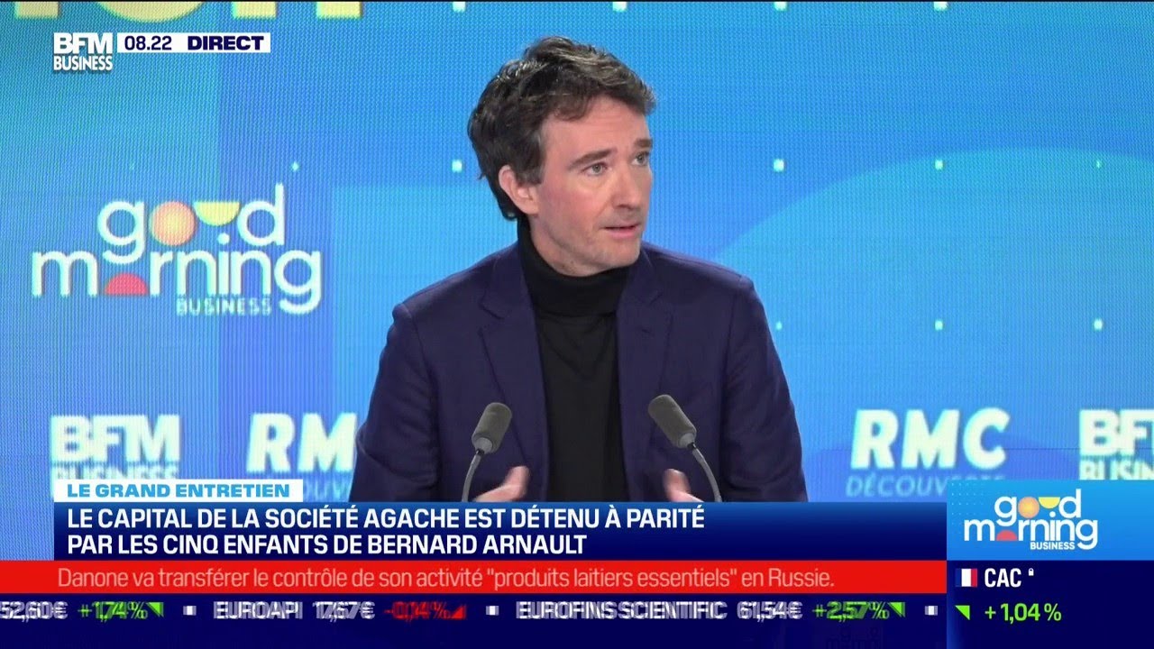 Le capital de la société Agache est détenu à parité par les cinq ...