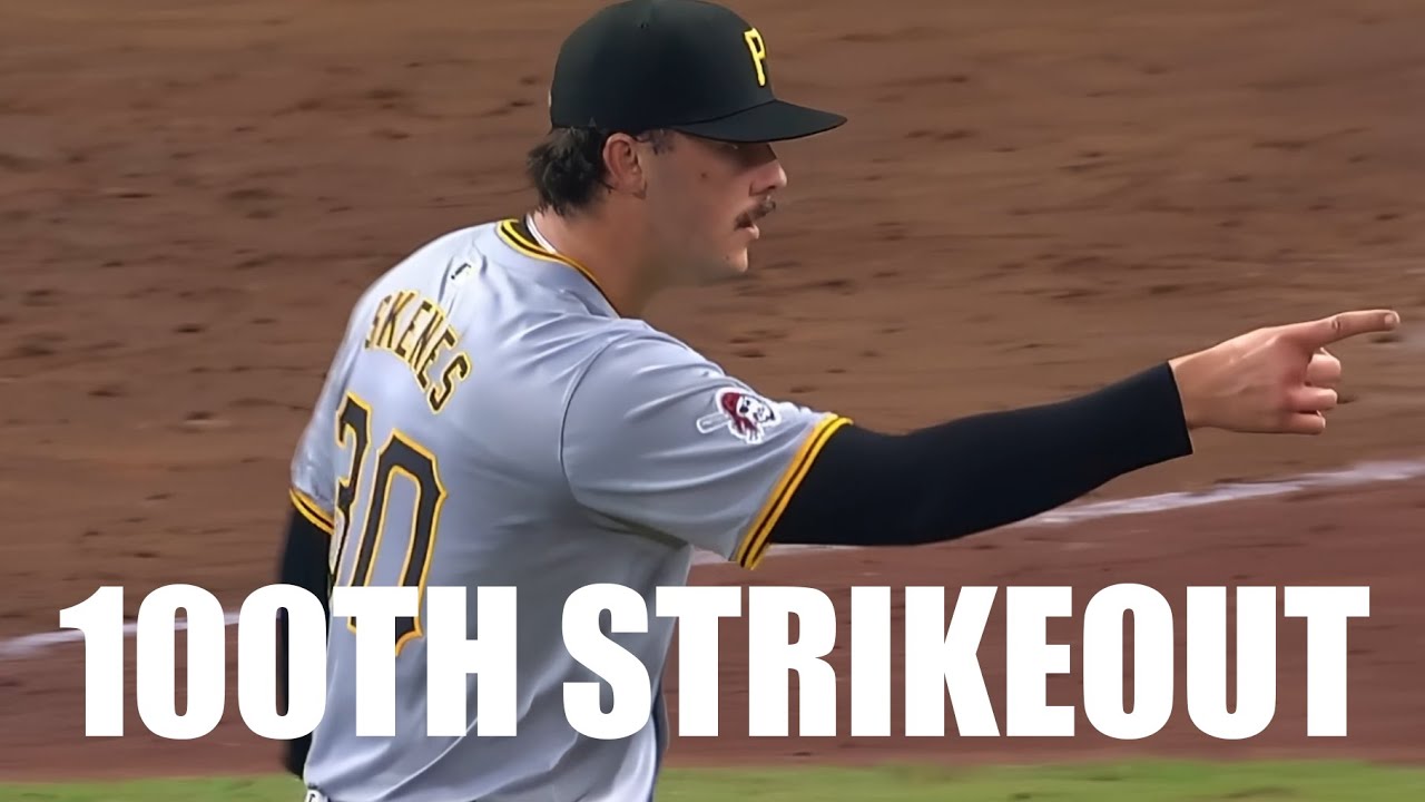 Paul Skenes Strikes Out 6 vs Astros, Becomes 6th Pitcher to Record 100 ...