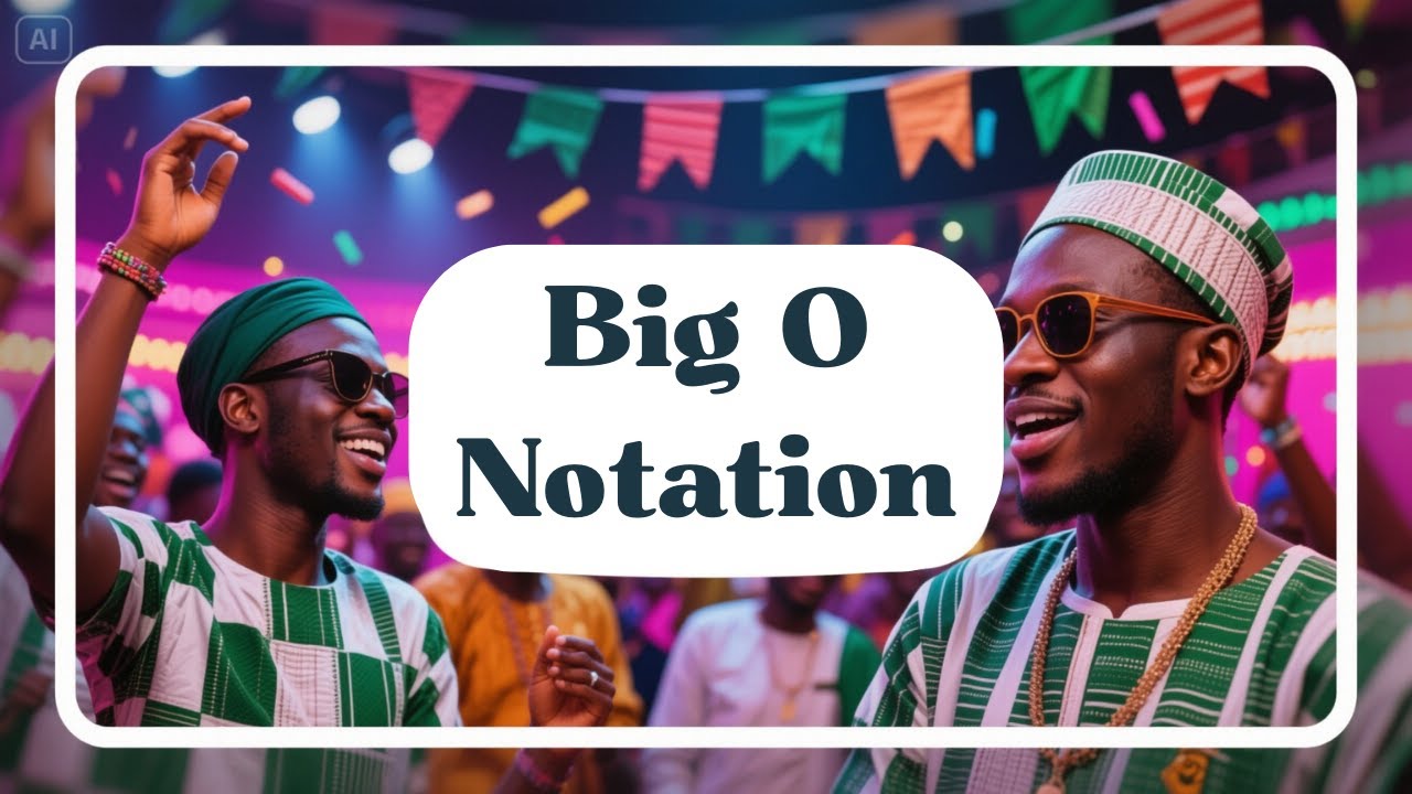 Big O Notation Explained... with Nigerian Parties? - YouTube