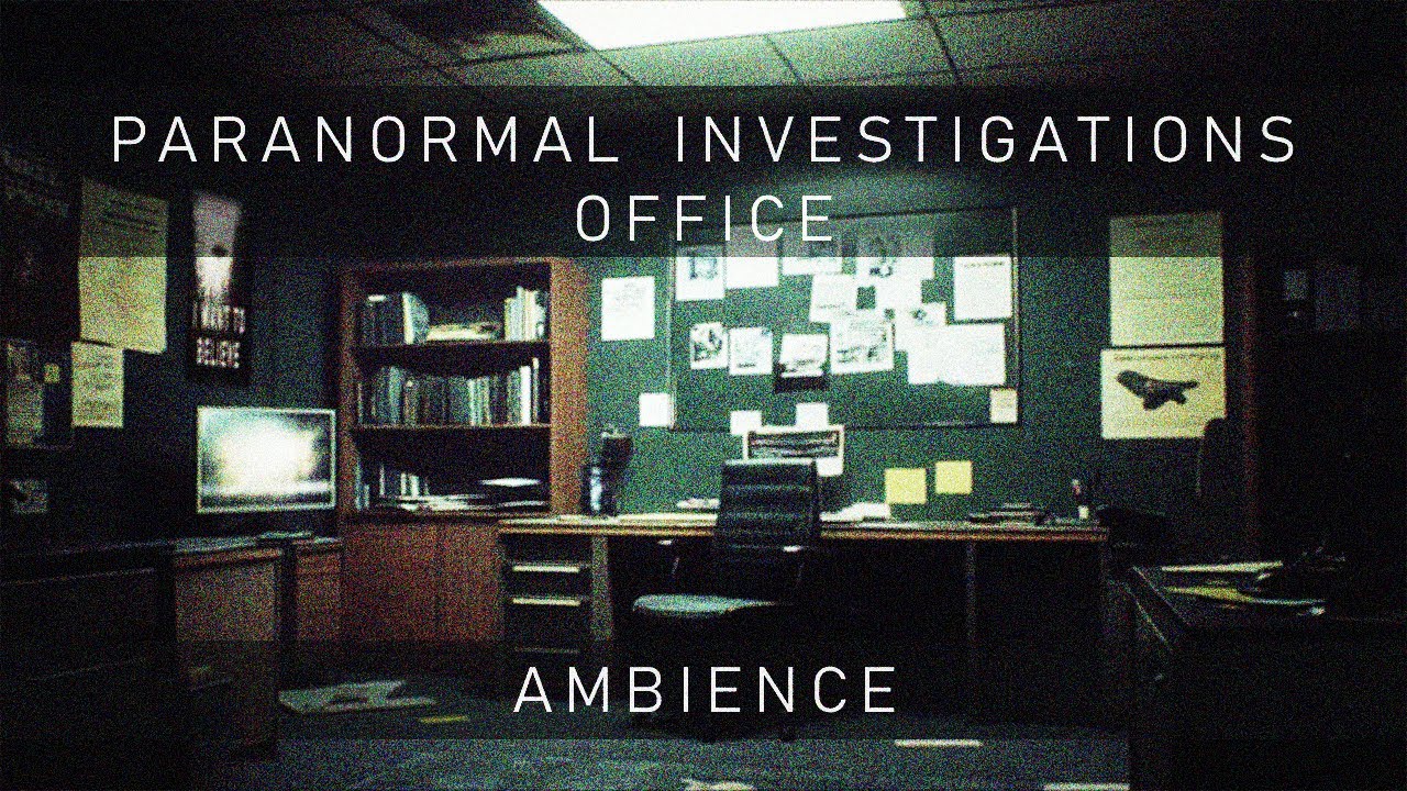 Paranormal Investigations Office Ambience | 90s FBI X-Files Atmosphere ...