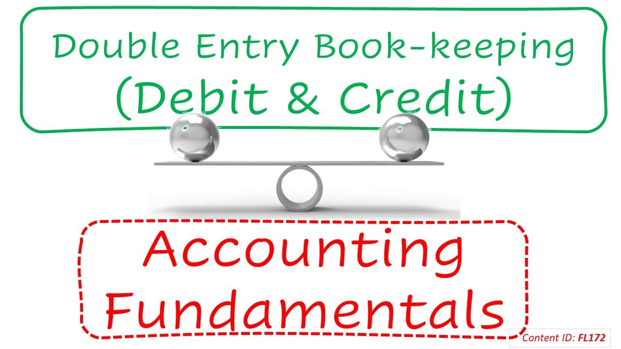 Double Entry Book-keeping (Debit & Credit) | Accounting Fundamentals ...