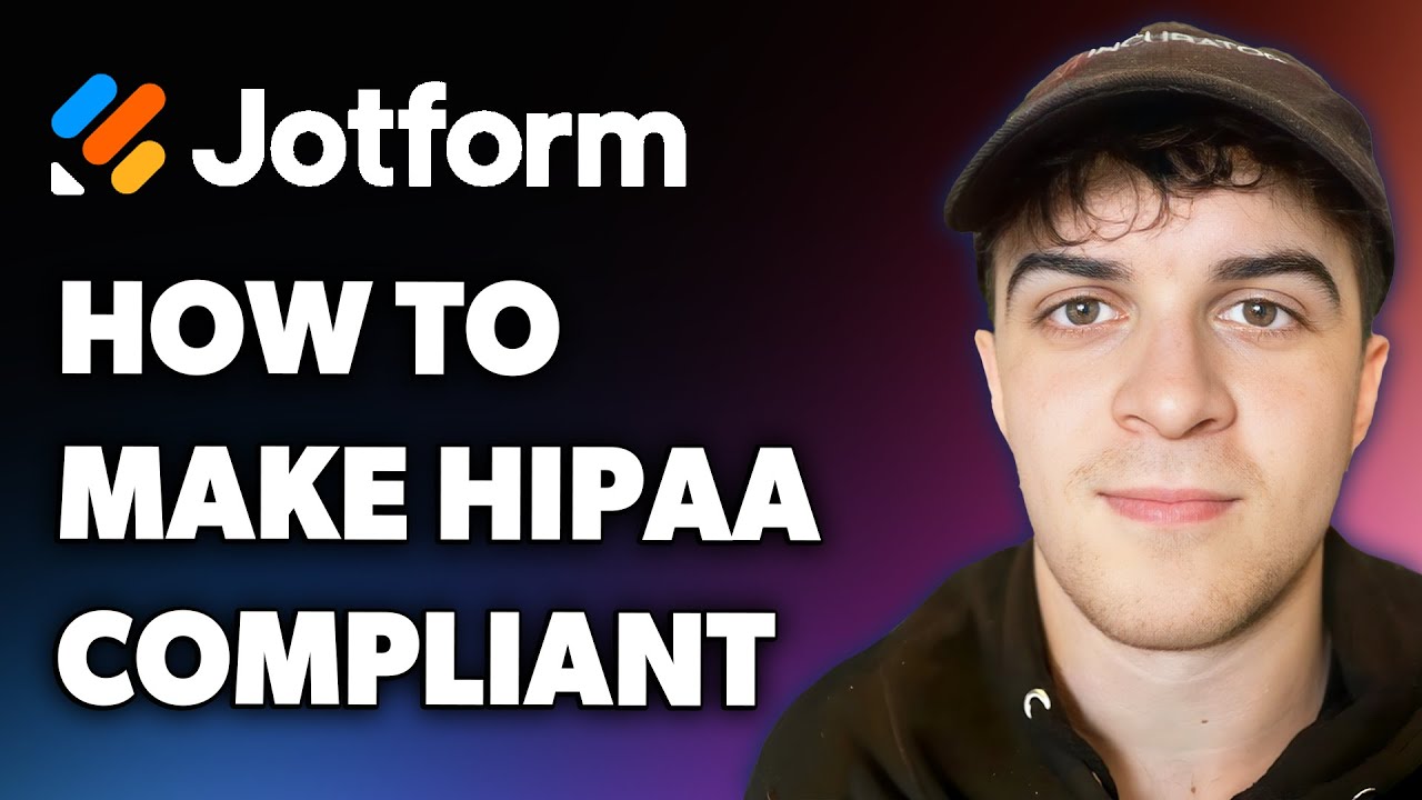 How to Make Jotform Hipaa Compliant (Full 2024 Guide) - YouTube