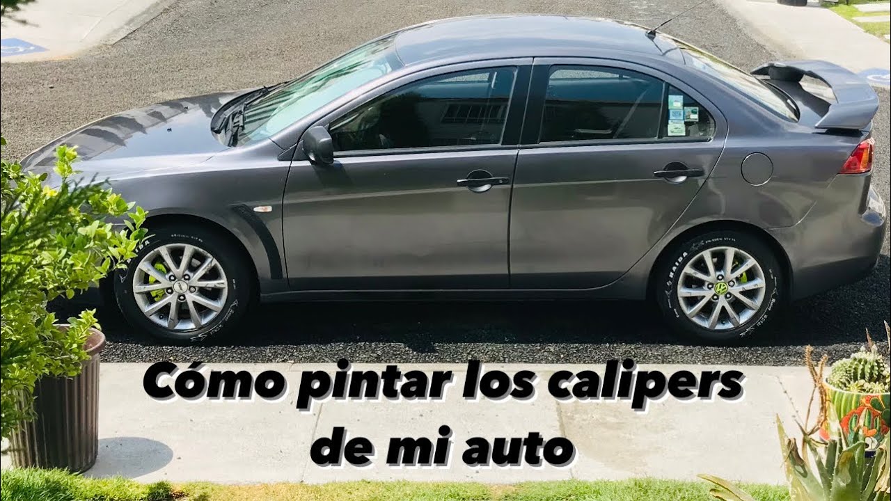 Cómo Pintar los Calipers de tu auto fácil y rápido! TUTORIAL - YouTube