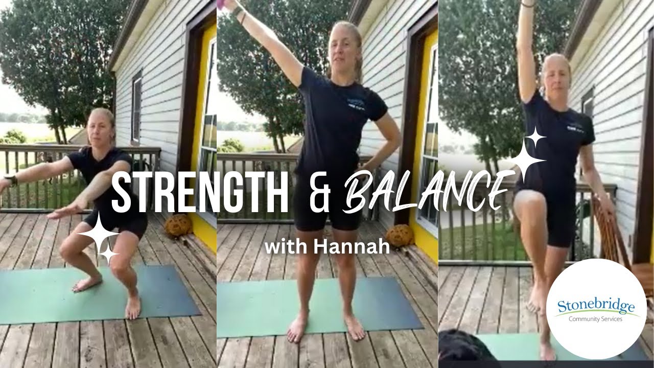 Strength and balance with Hannah! (on Zoom) - YouTube