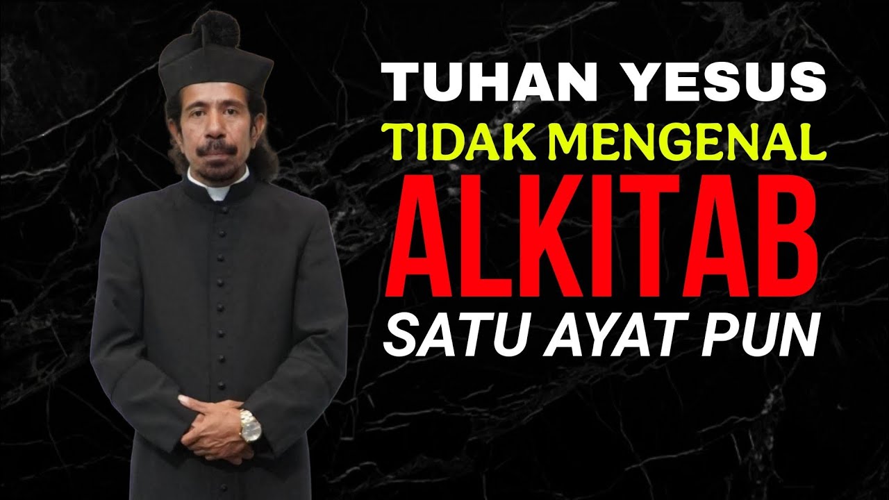 ROMO ALLEGRO : YESUS TIDAK MENGENAL ALKITAB SATU AYAT PUN. DI LUAR GKR ...