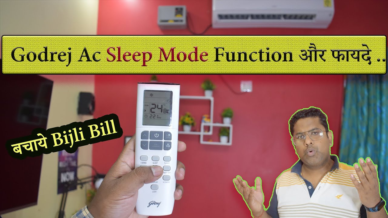 Godrej Ac Sleep Mode Function and Use - YouTube