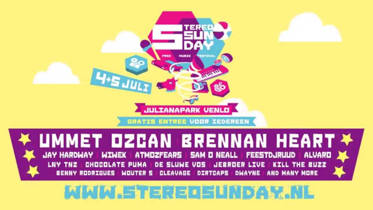 Stereo Sunday 2015 - Line-up - YouTube