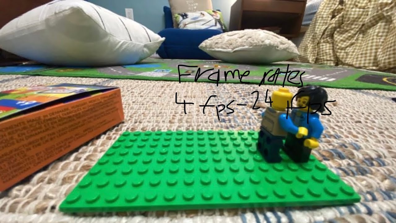 Lego Stop Motion Tutorial | 4fps vs 8fps vs 12fps vs 16fps vs 24fps ...