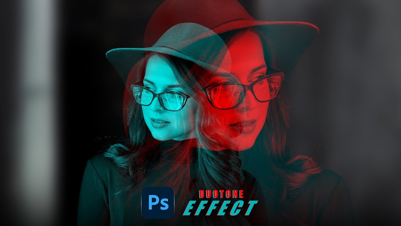Duotone Double Exposure Effect in Adobe Photoshop | Photoshop Tutorial I Duotone Effect - YouTube