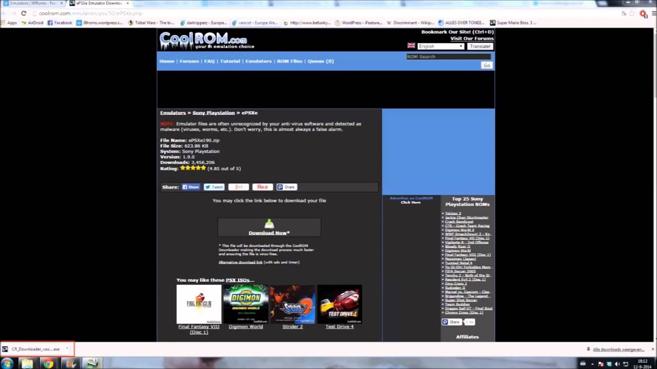 Playstation 1 Emulator - How to Download and Install - YouTube