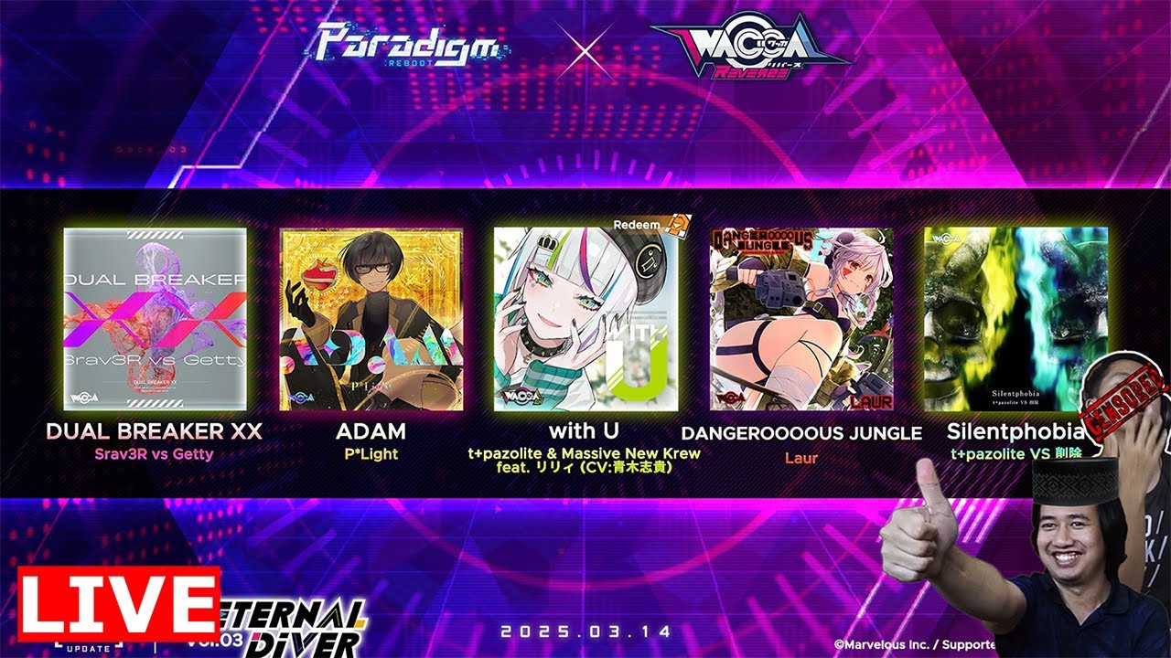 [ Paradigm: Reboot ] Wacca Collab Part 3 Boi - YouTube
