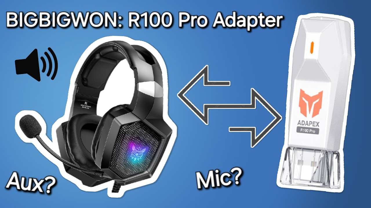 Microphone And Aux Port Work? (Adapex R100 Pro Controller Adapter ...