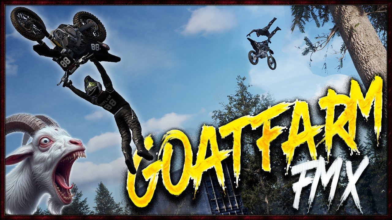 GOAT Farm FMX | MX vs ATV Legends Freestyle Montage - YouTube