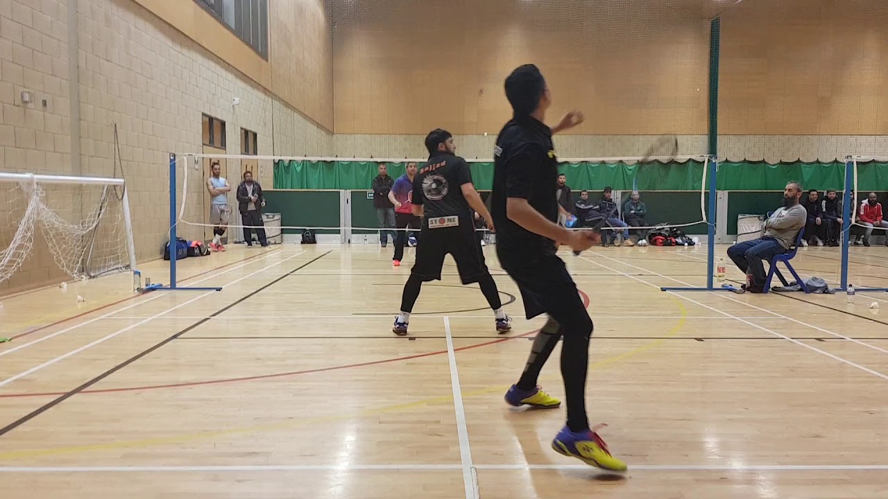 Luton Badminton Tournament 2019 Semifinal game 2 - YouTube