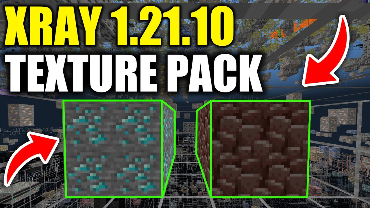 Minecraft XRay Texture Pack Guide 1.21.10 (No Mods!) - YouTube