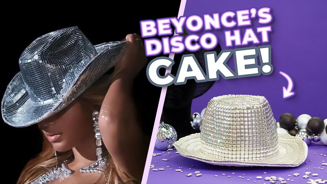 I Caked BEYONCE's DISCO COWBOY HAT out of Chocolate CAKE! | How to Cake ...