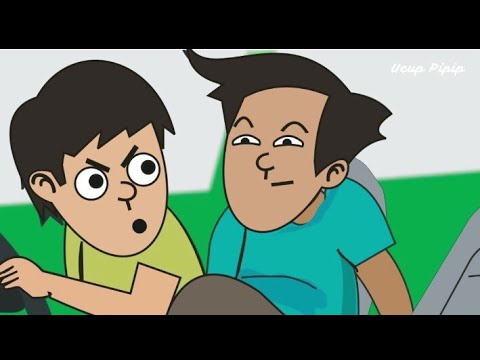 Animasi lucu - Wik Wik di mobil - ucup pipip