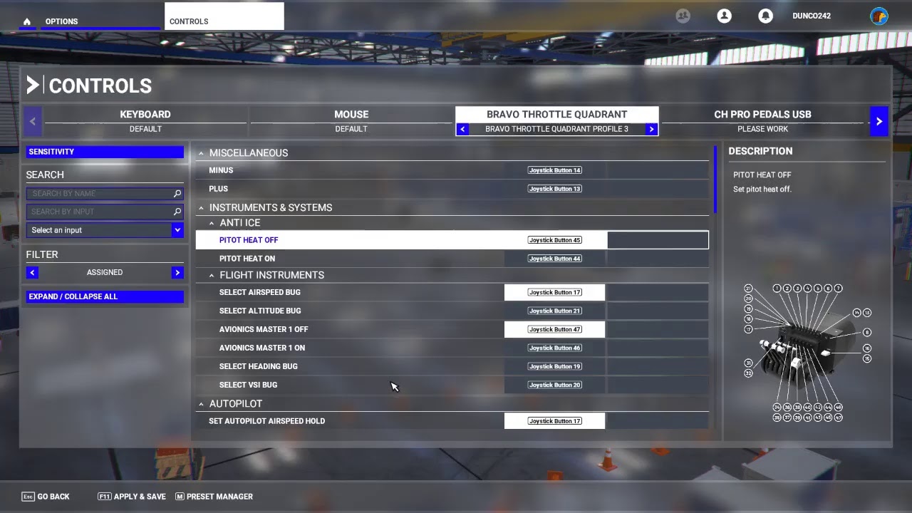 Setting up honeycomb bravo throttle quadrant - YouTube