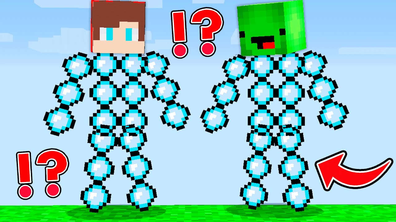 How MIKEY AND JJ BECOME WATER BUBBLES in Minecraft ? JJ vs Mikey Maizen ...