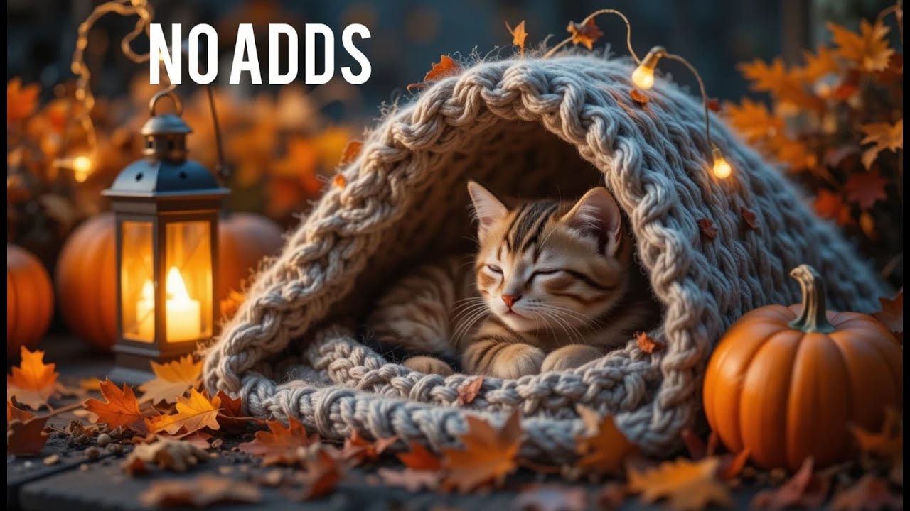 Calming Music for Cats with Cozy Ambience, Cat anxiety music no ads ...
